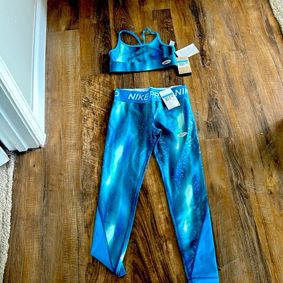 Nike | Matching Sets | Nike Pro Girls Set | Poshmark